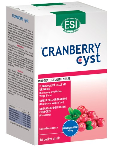 ESI CRANBERRY CYST 16POCK DRIN