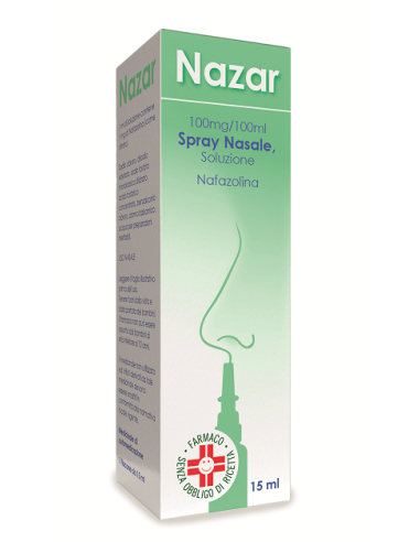 NAZAR SPRAY NAS 15ML 100MG/100