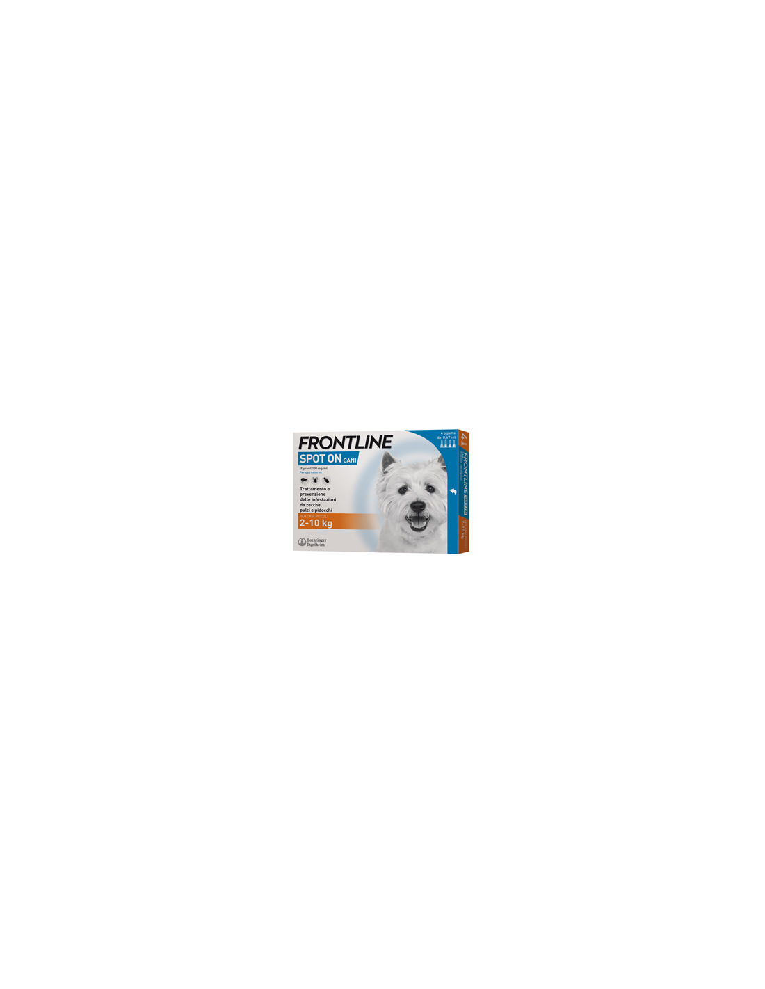 FRONTLINE 4PIP 2-10KG CANI