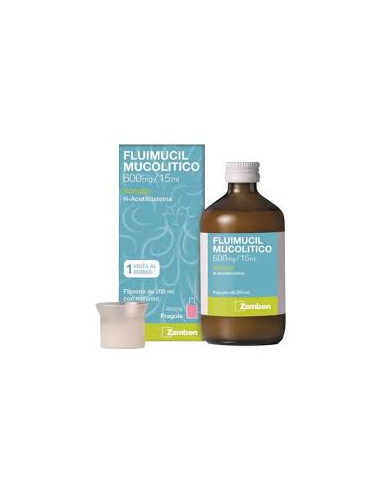 FLUIMUCIL MUCOL SCIR600MG/15ML