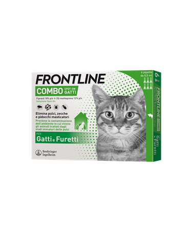 FRONTLINE COMBO 6PIP GATTI/FUR