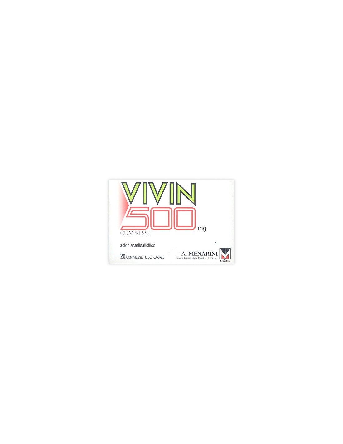 VIVIN 20CPR 500MG