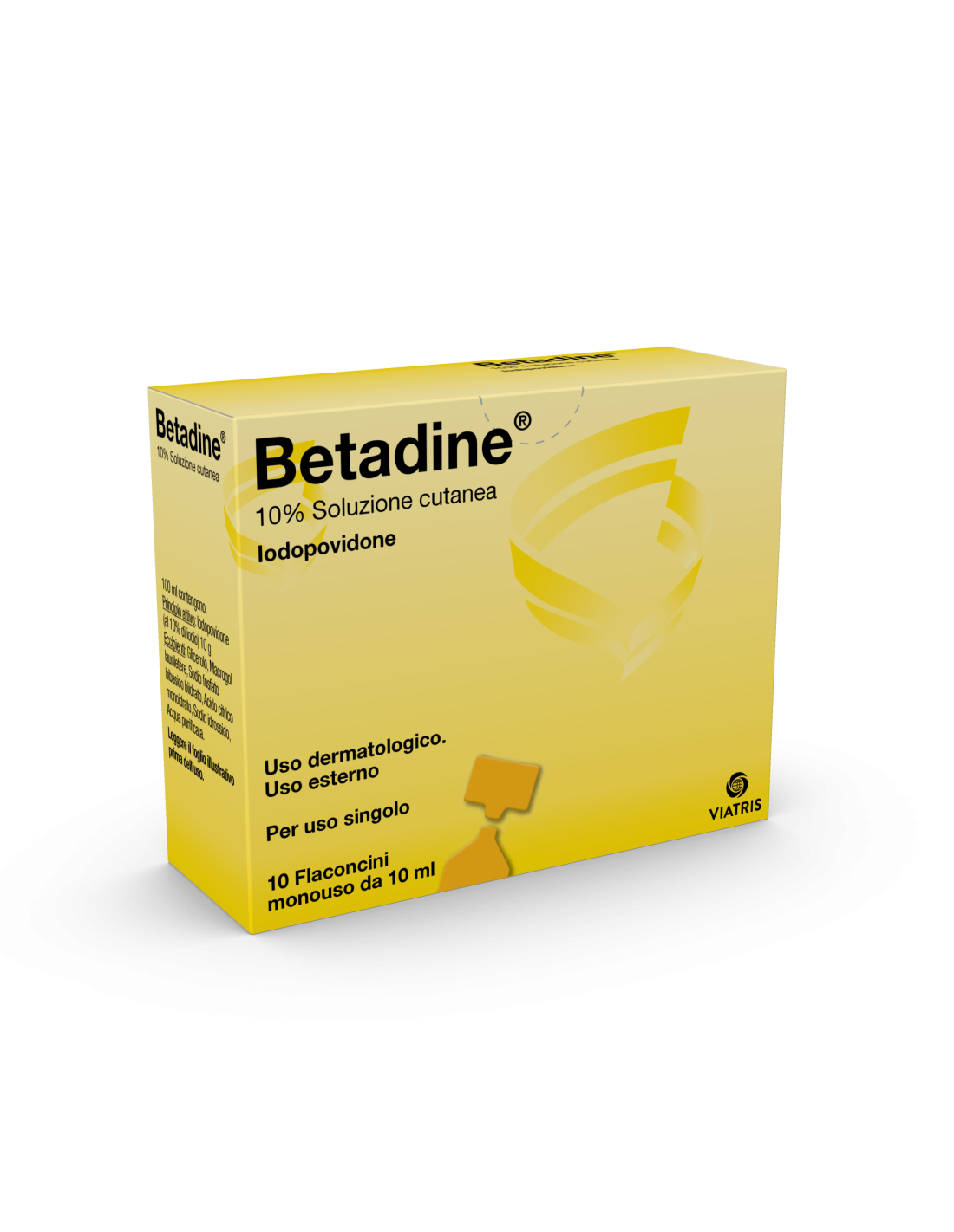 BETADINE SOL CUT 10FL 10ML 10%