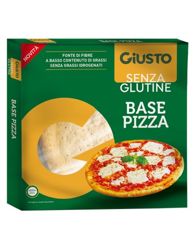GIUSTO S/G BASE PIZZA 290G