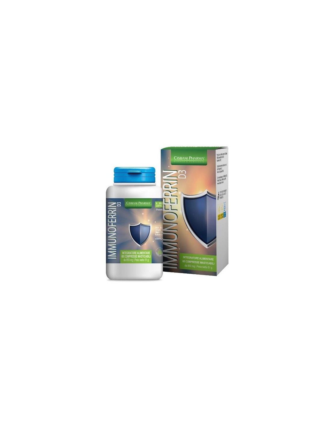 IMMUNOFERRIN D3 60CPR OROSOL