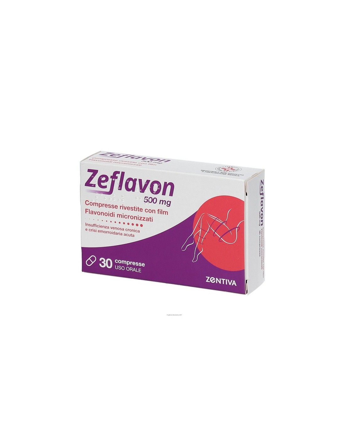 ZEFLAVON 30CPR RIV 500MG