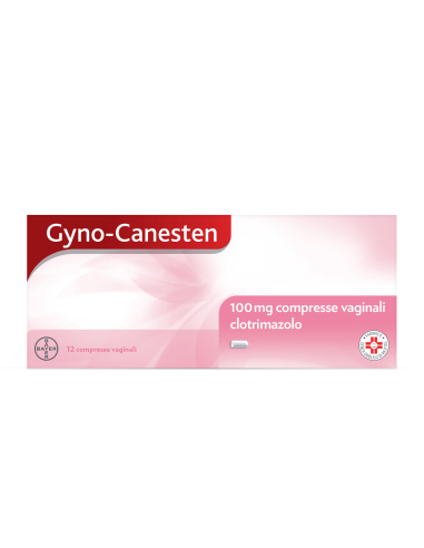 GYNOCANESTEN 12CPR VAG 100MG